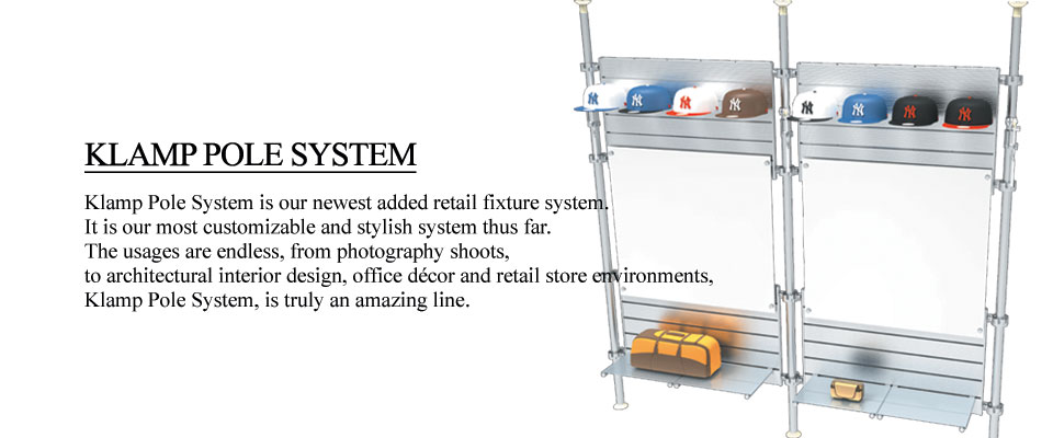 KLAMP | Product Categories | AMKO Displays